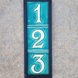 Metal House Number Frame 3 - Etsy
