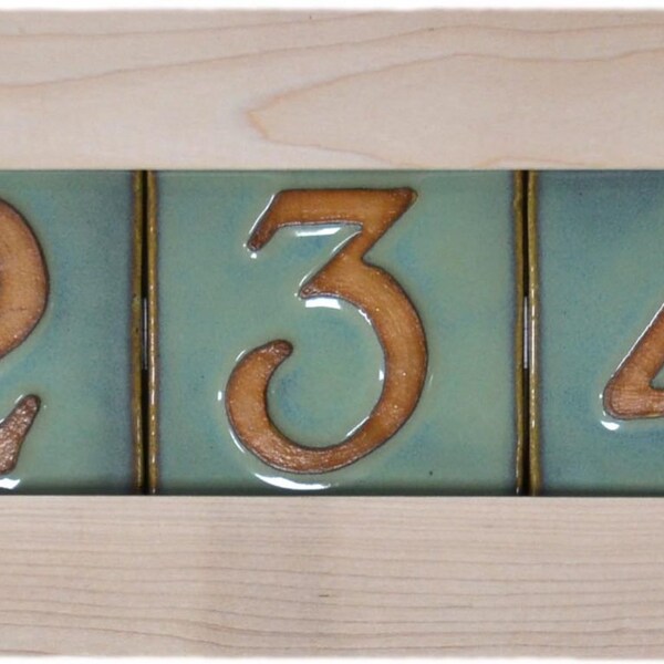 Tile Address Number Frame - Etsy