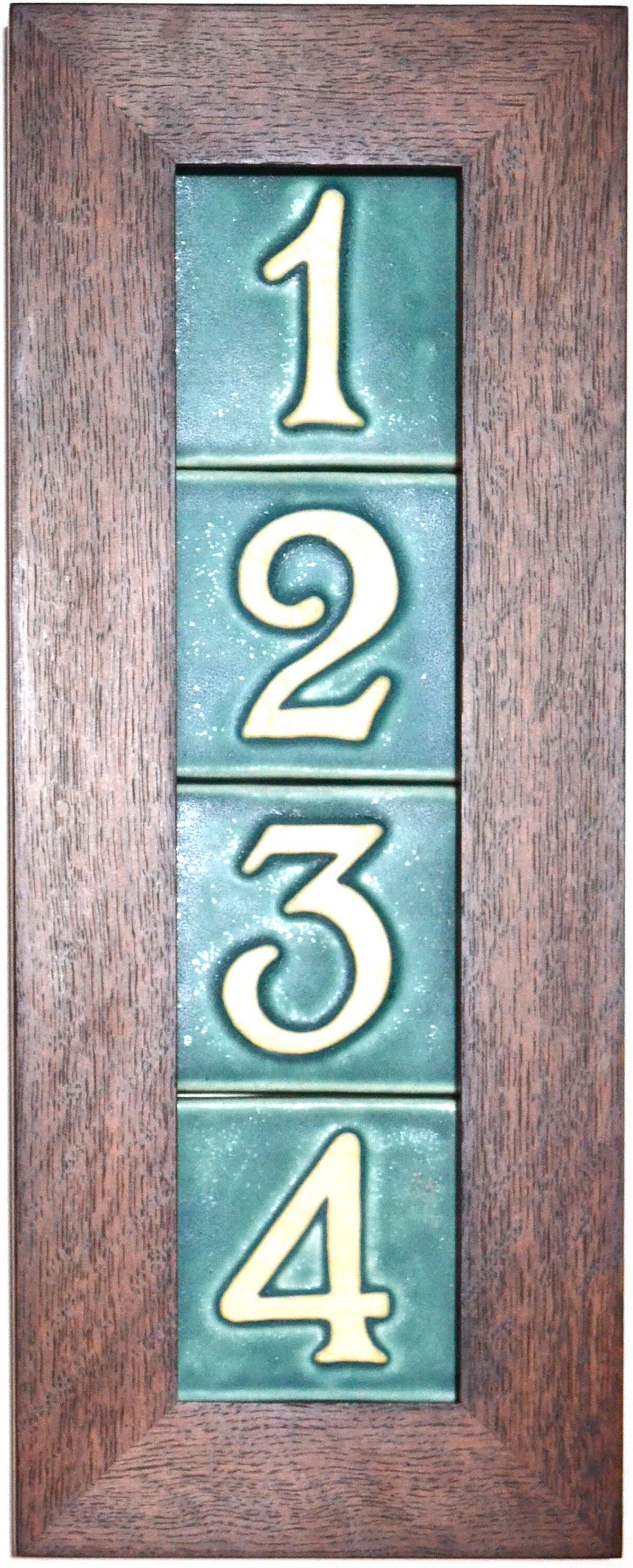 Finished House Number Frame 4 - Etsy