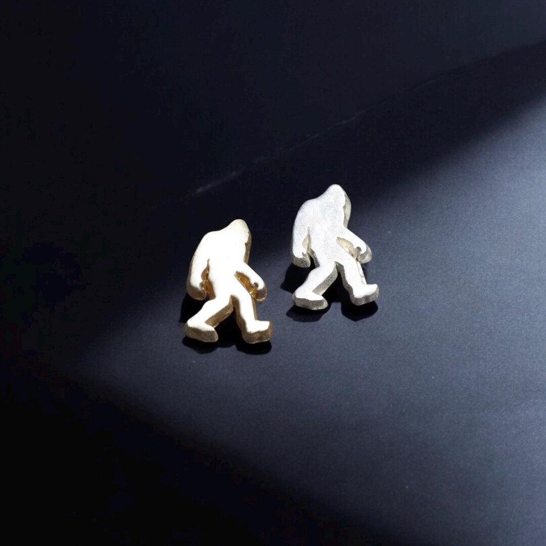 Bigfoot Sasquatch Accent Charm • Solderable Embellishment in Sterling ...