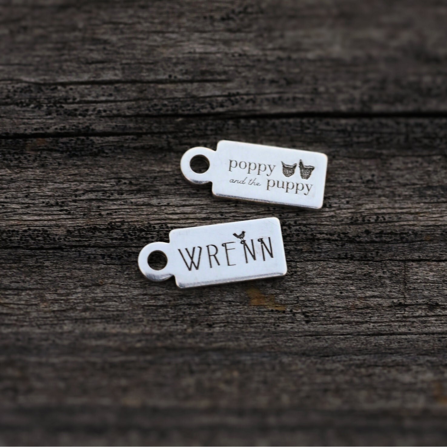 Custom Logo Jewelry Tags – Personalized Engraved Sterling Silver or 14k ...