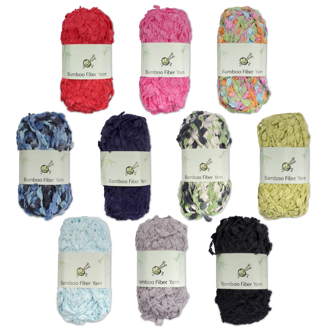 Jubileeyarn Fun and Funky Bamboo Yarn 2 Skeins Bulky - Etsy