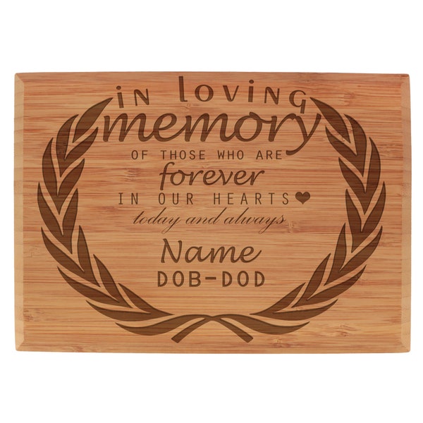 Memorial Plaque - Etsy