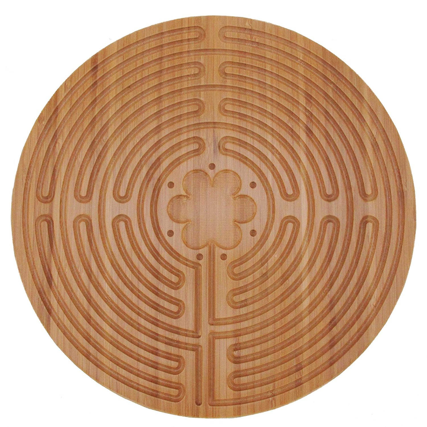 Bamboo Wood Finger Labyrinth Prayer Maze 12.5 | Etsy