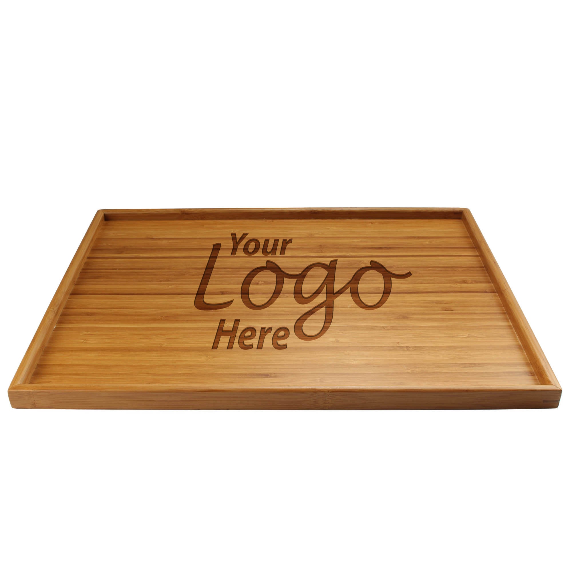 Custom Laser Engraved Personalized Bamboo Wooden Company Logo - Etsy