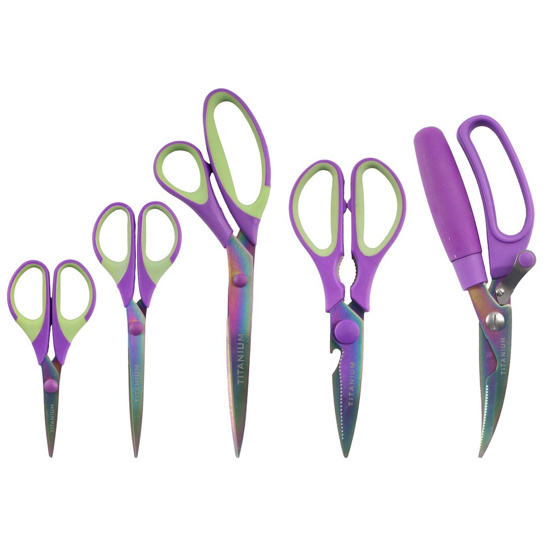 Ultimate Scissor Set for Kitchen and Craft 5pc - Etsy