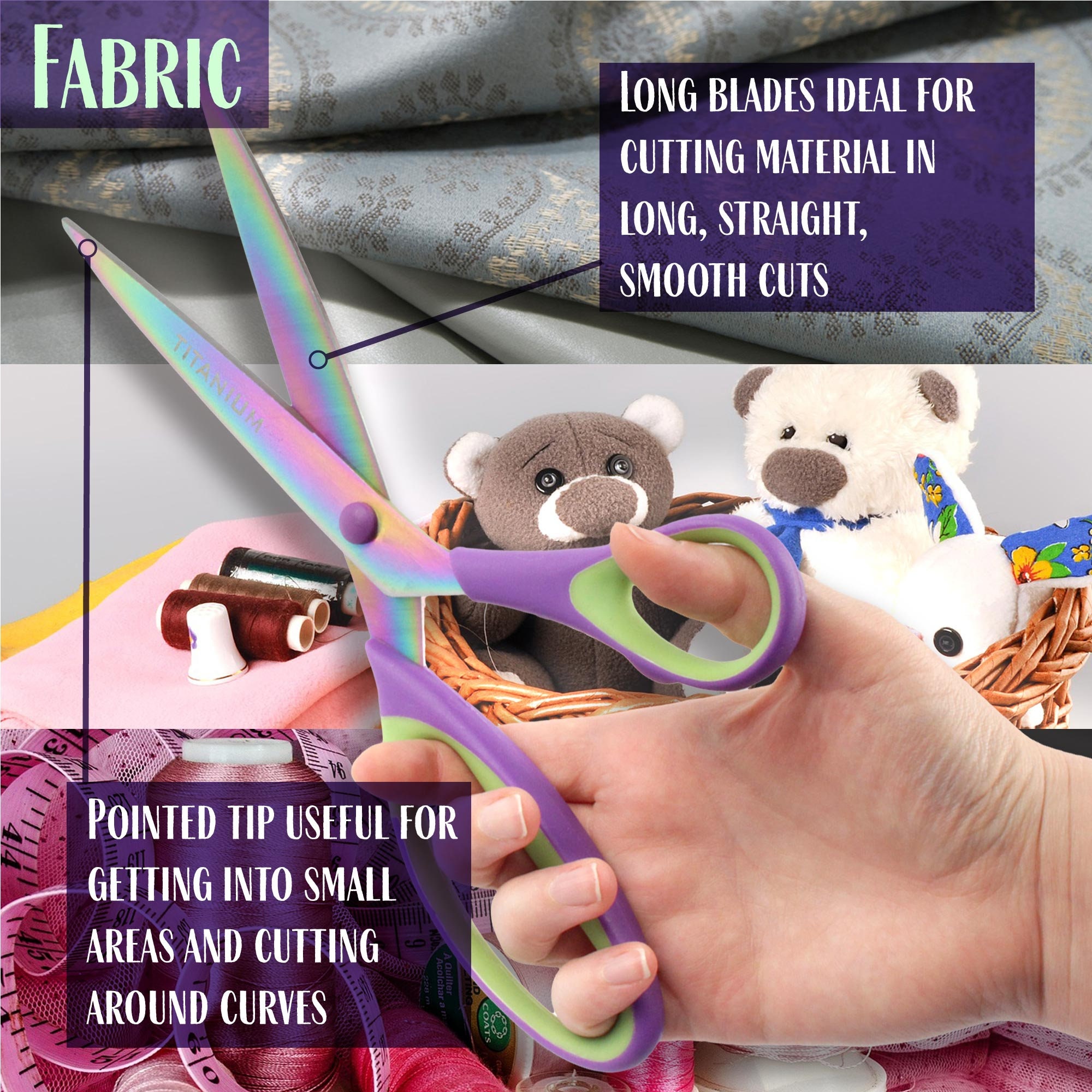 Ultimate Scissor Set for Kitchen and Craft 5pc | Etsy