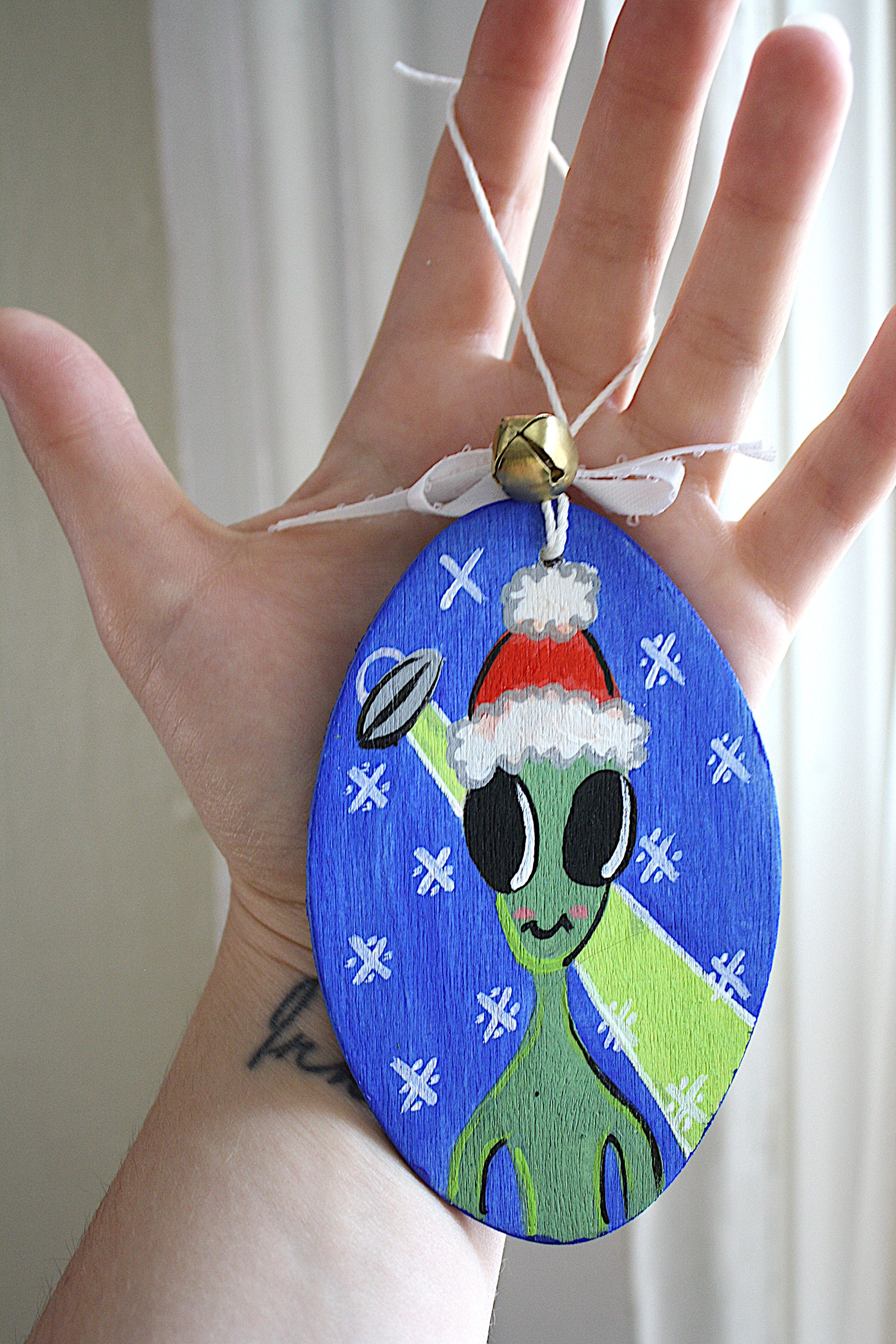 UFO & Alien Quirky Christmas Tree Ornament - Etsy