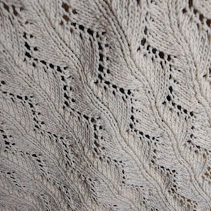 Knitting Pattern Vine Lace Baby Knitting Pattern Hand - Etsy