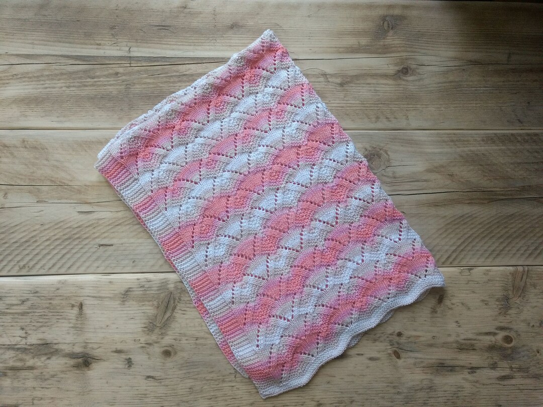 Knitting Pattern Hand Knitted Baby Blanket PDF Pattern - Etsy