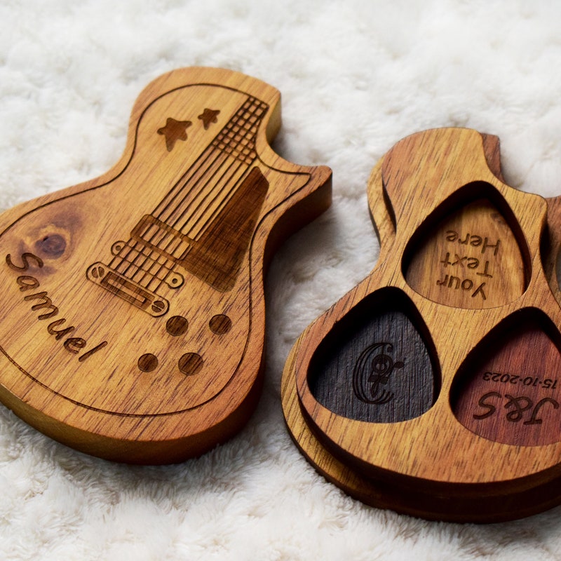 Guitar Pick Box - Etsy