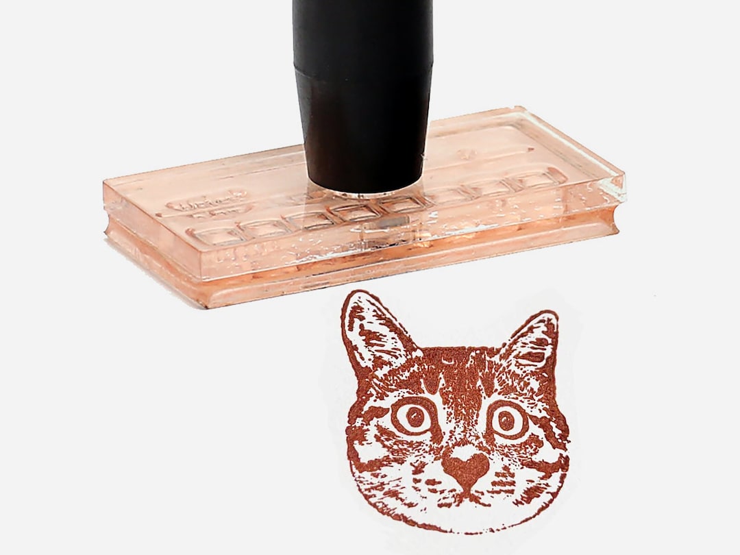 Custom Pet Portrait Stamp, Customized Cat Dog Bird Parrot Rabbit ...