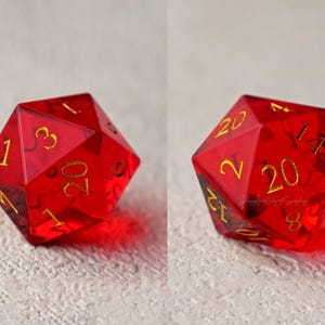 1 Pcs Gambler's Die, D20 Dice for DND Gamers, D&D, Dungeons and Dragons ...