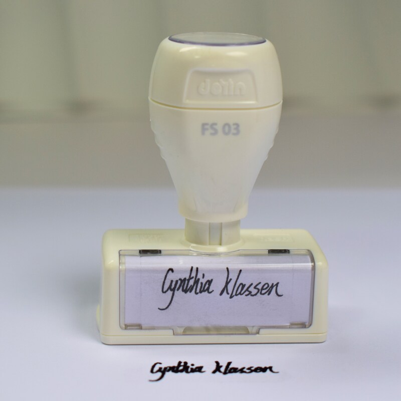 Handwritten Stamp - Etsy