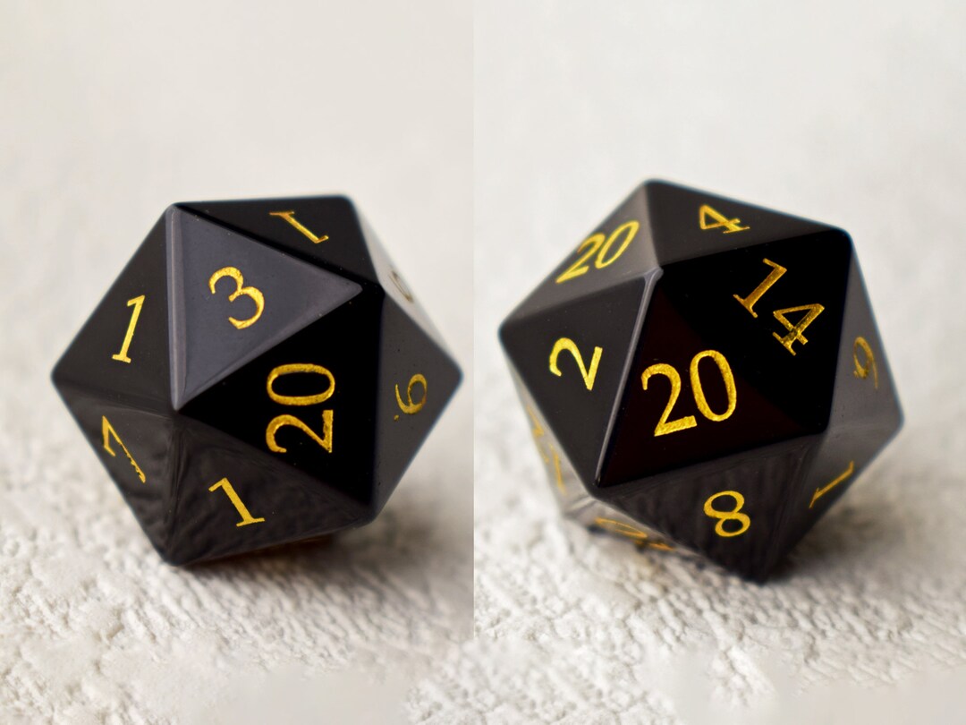Gambler's Die, D20 Dice for DND Gamers, D&D, Dungeons and Dragons ...
