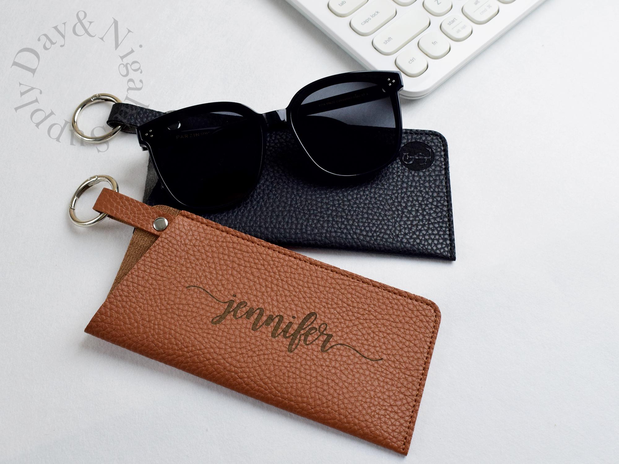 Custom Name Engrave Sunglasses Case, Glasses Storage Bag, Eyewear ...