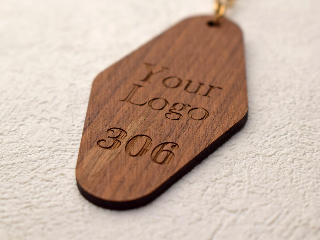 Personalized Wood Keychains, Custom Engraved Wooden Key Chain, Birthday ...