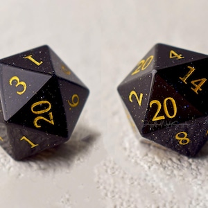 1 Pcs Gambler's Die, D20 Dice for DND Gamers, D&D, Dungeons and Dragons ...