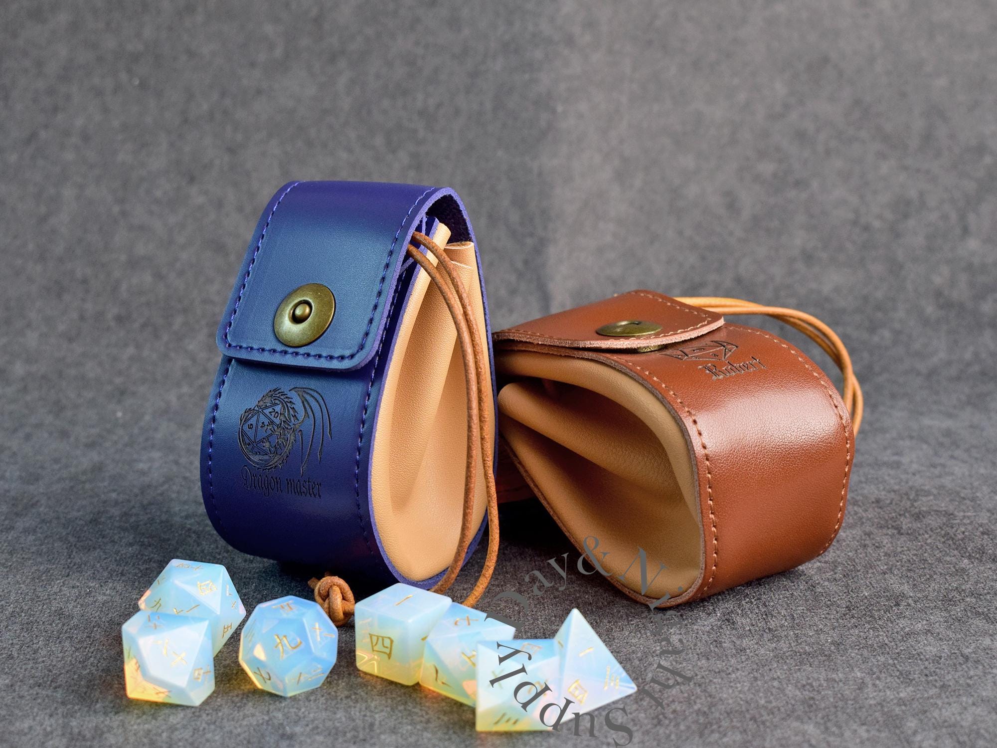 Dungeons and Dragons Dice Bag, Dice Storage Pouch, Dice Rocks, Custom ...