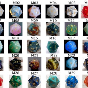 1 Pcs Gambler's Die, D20 Dice for DND Gamers, D&D, Dungeons and Dragons ...