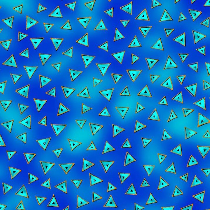Laurel Burch Triangles - Etsy