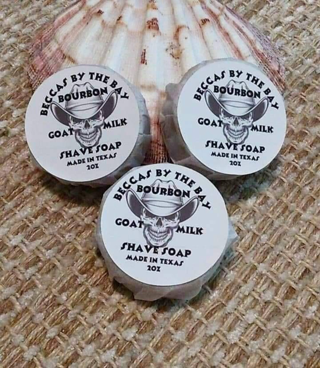 Bourbon Goat Milk 3pk Shave Soap Set Birthday Valentines Holiday Shave ...