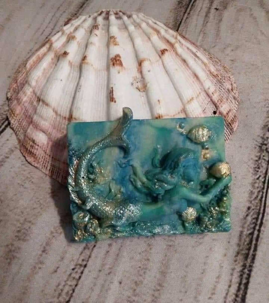 Savon au lait de chèvre poisson sirène escapade en bord de mer Cactus ...