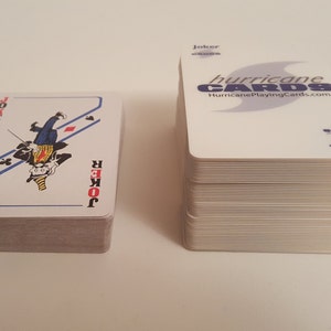 Windproof & Waterproof Playing Cards Hurricane Cards - Etsy