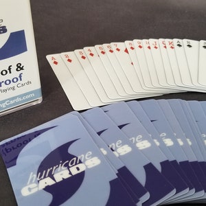 Windproof & Waterproof Playing Cards Hurricane Cards - Etsy
