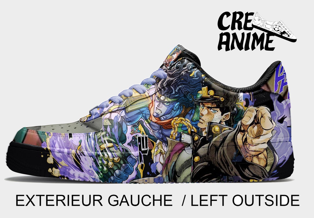 Air Force 1 Manga Jo Anime Japan AF1 Custom Hand Painted Battle ...