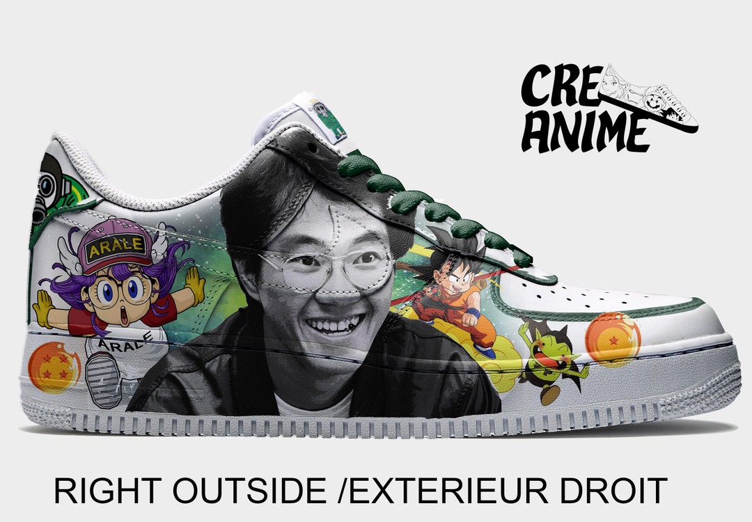 Air Force 1 Manga Anime Japan Mangaka Tribute Toryama (AF1 Custom) Hand ...