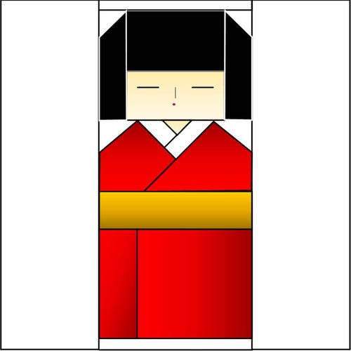 Japanese Torii Gate Paper Pieced Quilt Block Pattern - Etsy
