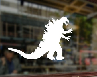 Godzilla sticker | Etsy