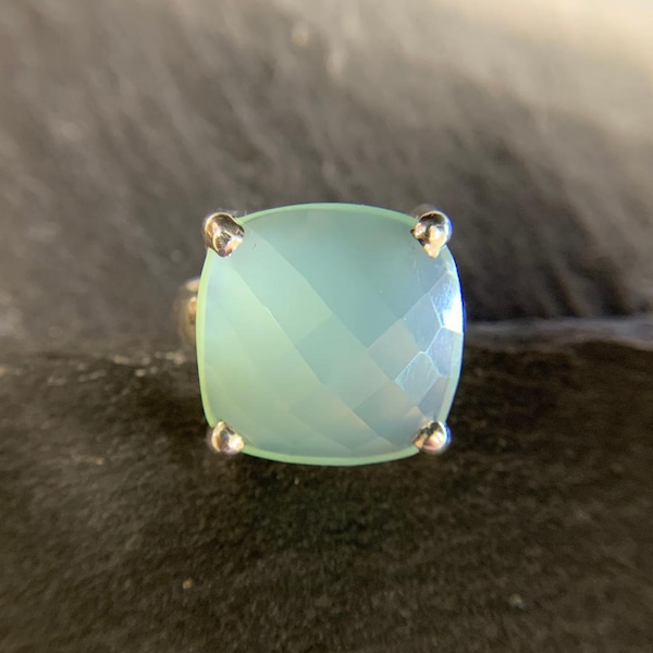 Chalcedony Ring - Etsy