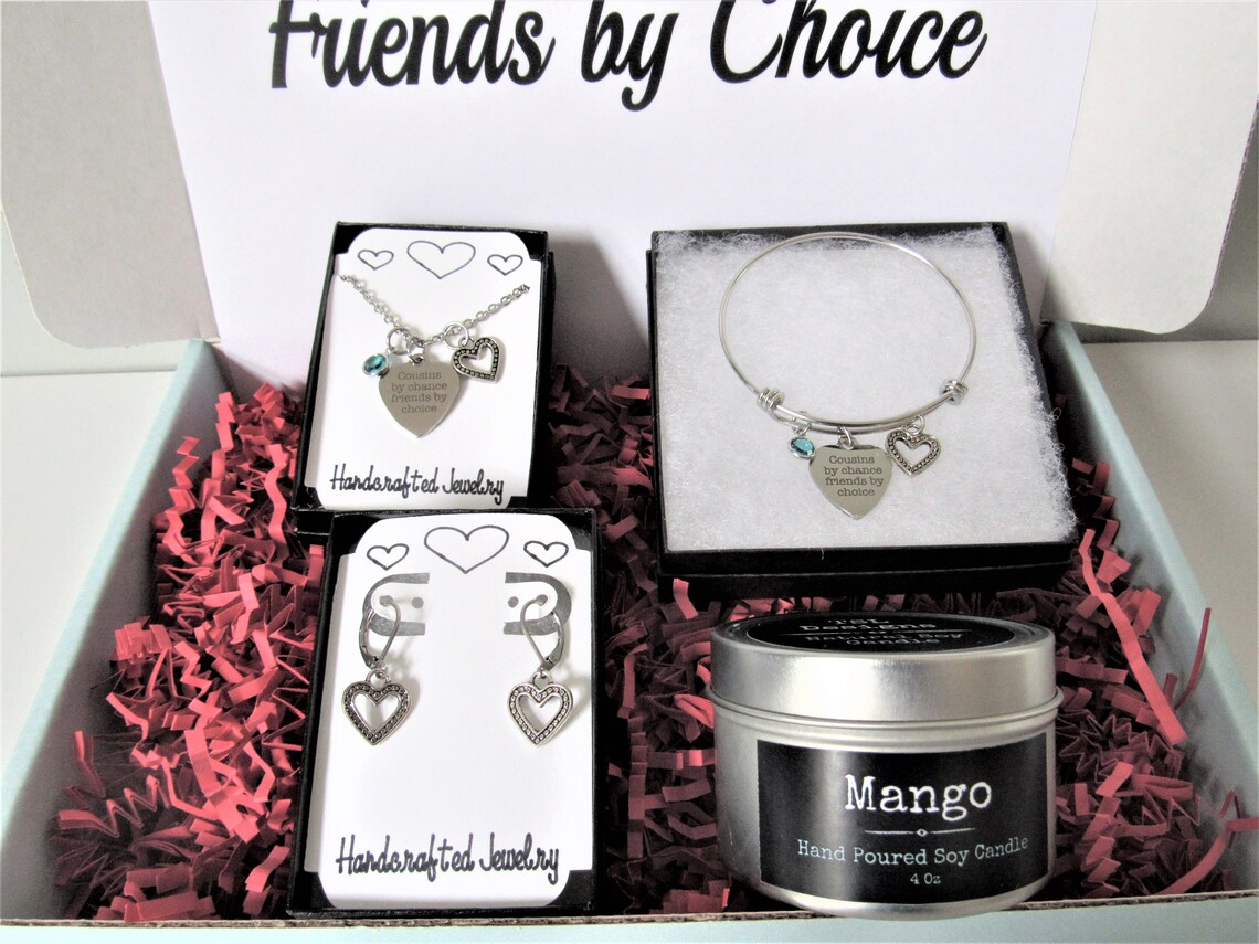Cousin Gift Box Cousins by Chance Friends by Choice Gift - Etsy