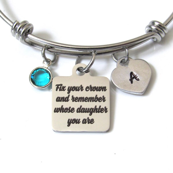 Remember Whose Daughter You Are and Straighten Your Crown - Etsy