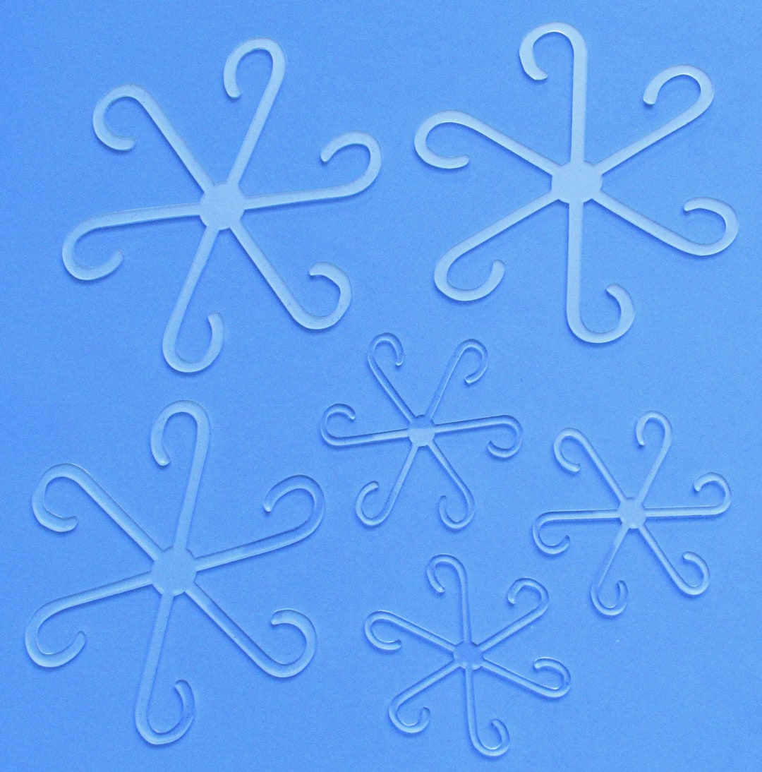 Stem Supports - Acrylic 2 Sizes - Leaf Supports - Climbing Houseplant ...