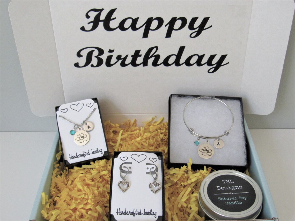 Magnolia Happy Birthday Personalized Gift Box Magnolia - Etsy