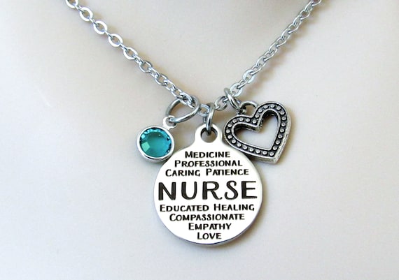 Tiffany nurse necklace store