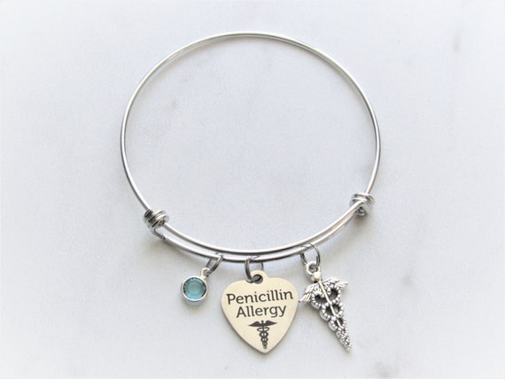 Penicillin alert bracelet store