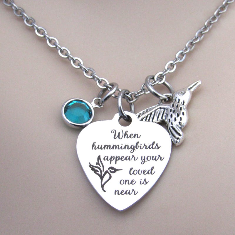 Hummingbird Necklace - Etsy
