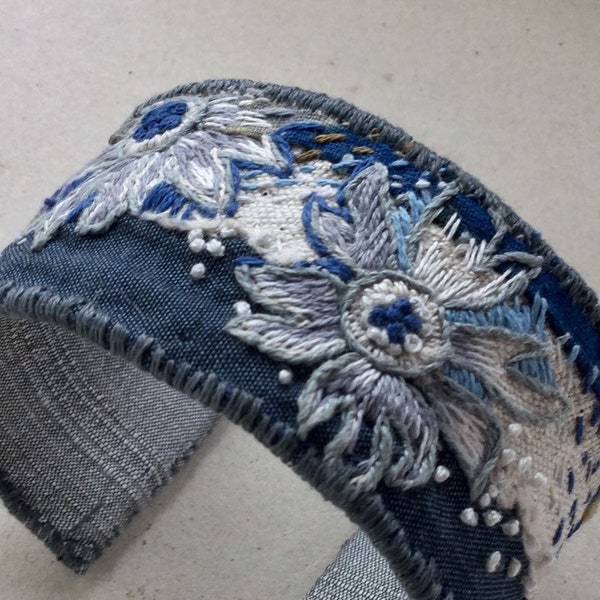 Textile Cuff - Etsy