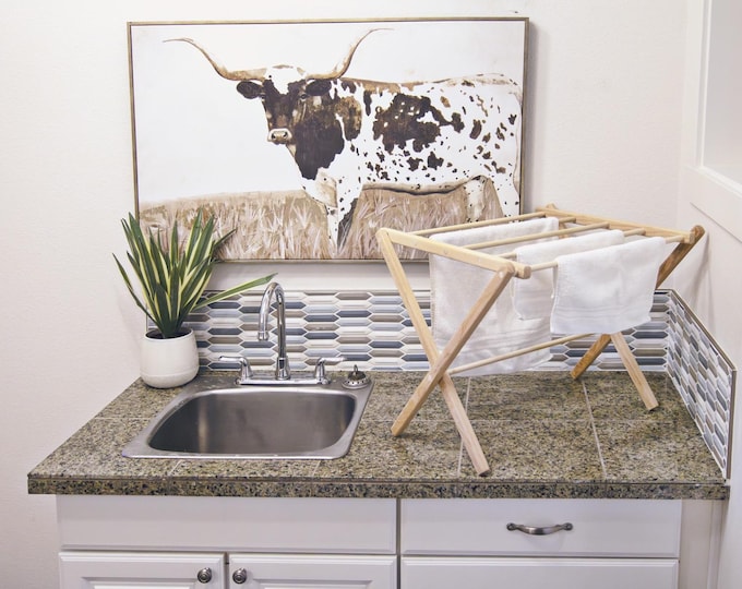 Laundry Drying Rack - the Tabletop - Etsy