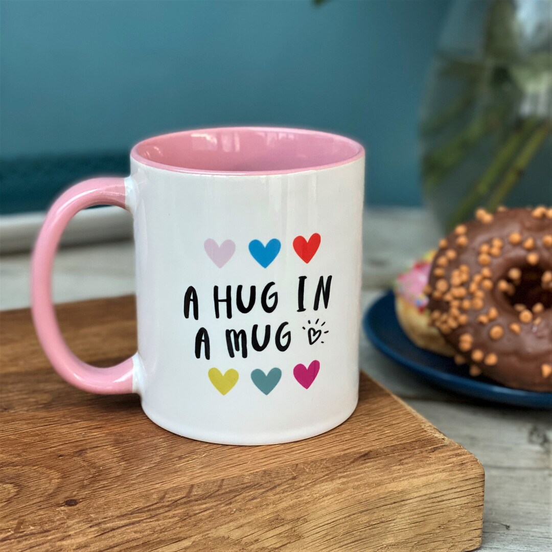 Hug in A Mug China Mug - Luxury Mug - Best Mum - Mothers Day Gift ...