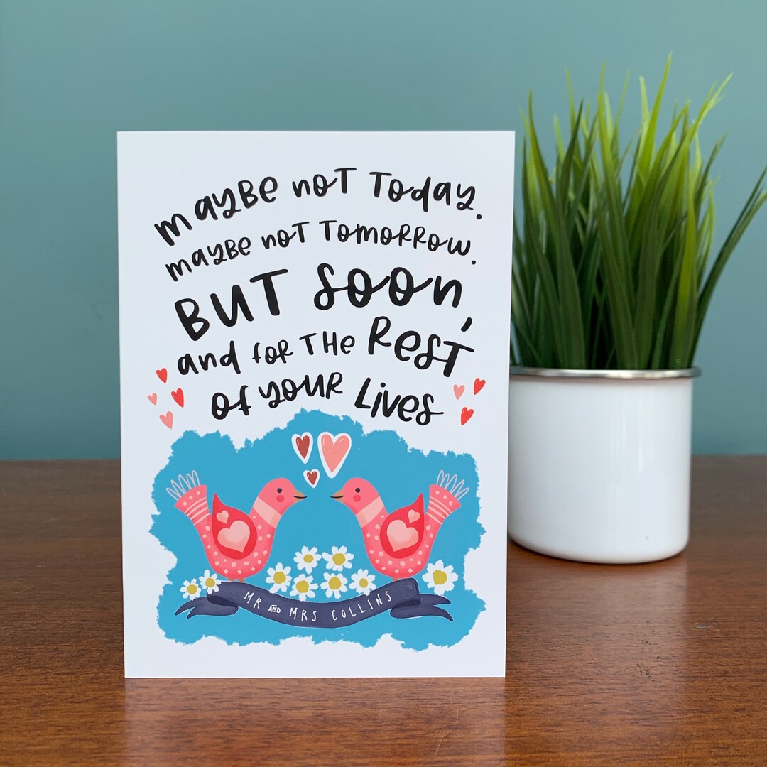 Delayed Wedding Card Wedding Card for Couple Postponing Wedding Delayed ...