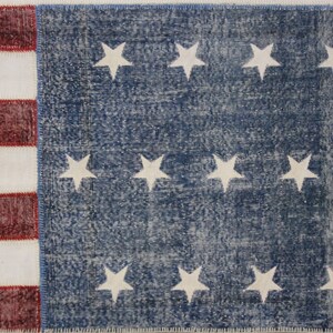 American Flag Handknotted Rug, FREE SHIPPING 10 X 7'9" Ft - Etsy