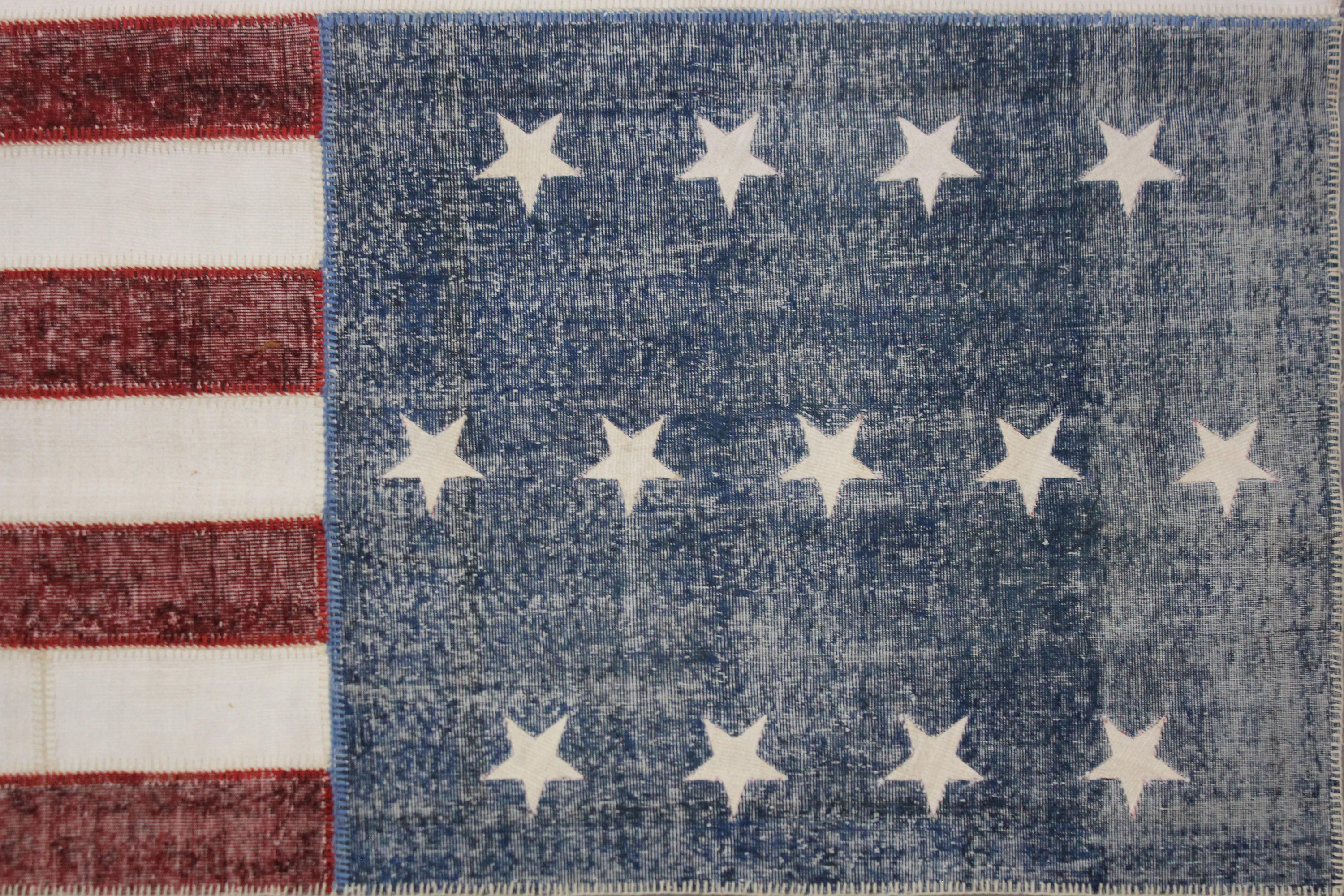 American Flag Handknotted Rug, FREE SHIPPING 10 X 7'9" Ft - Etsy