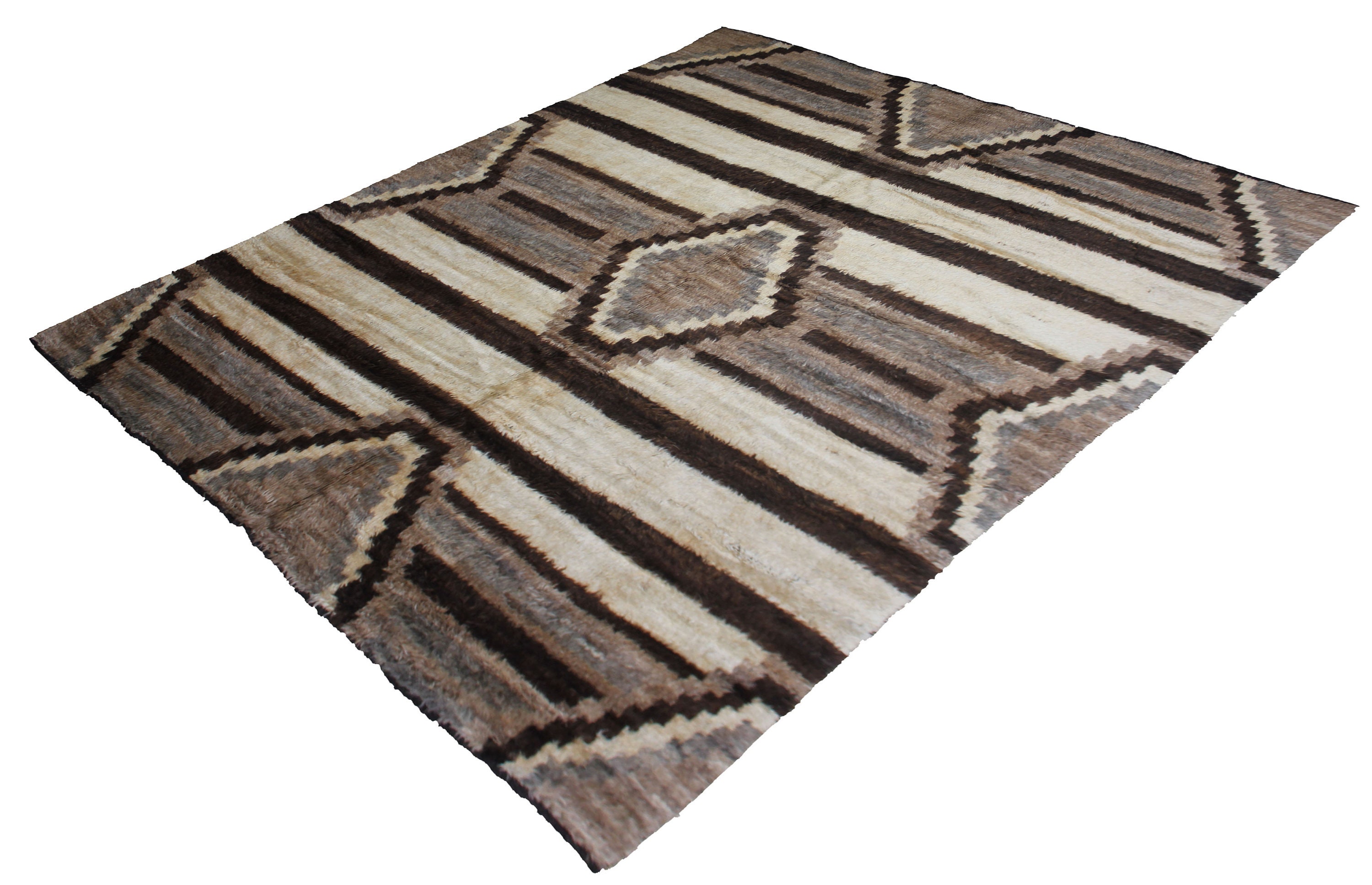 Hand Knotted Navajo Rug by Aara Rugs In. 9'10" X 8'3" - Etsy