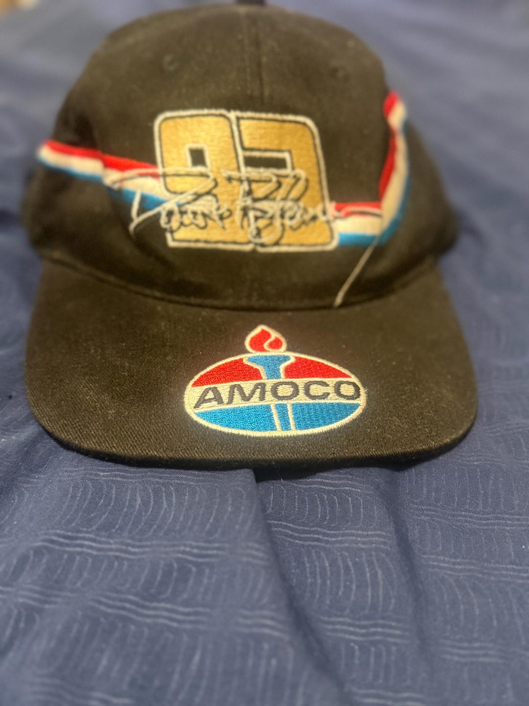 Vintage 1998 #93 Dave Blaney Amoco Nascar Racing Hat Trucker Cap ...