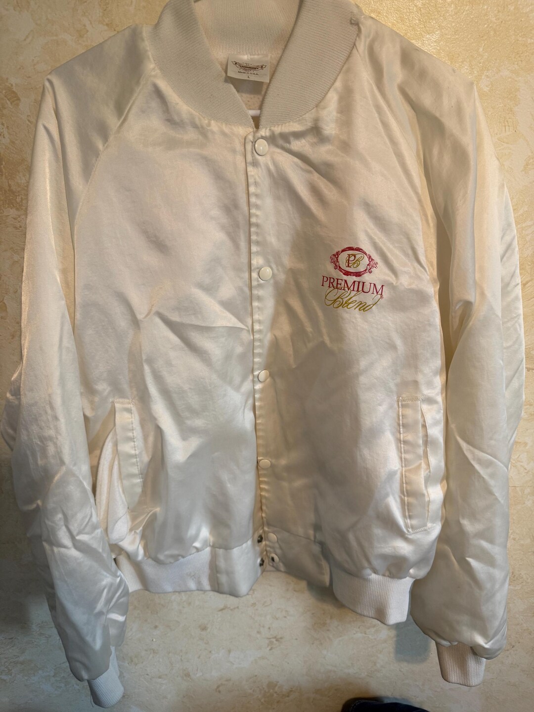 Premium Blend Whiskey White Jacket Red Pattern See Pics - Etsy